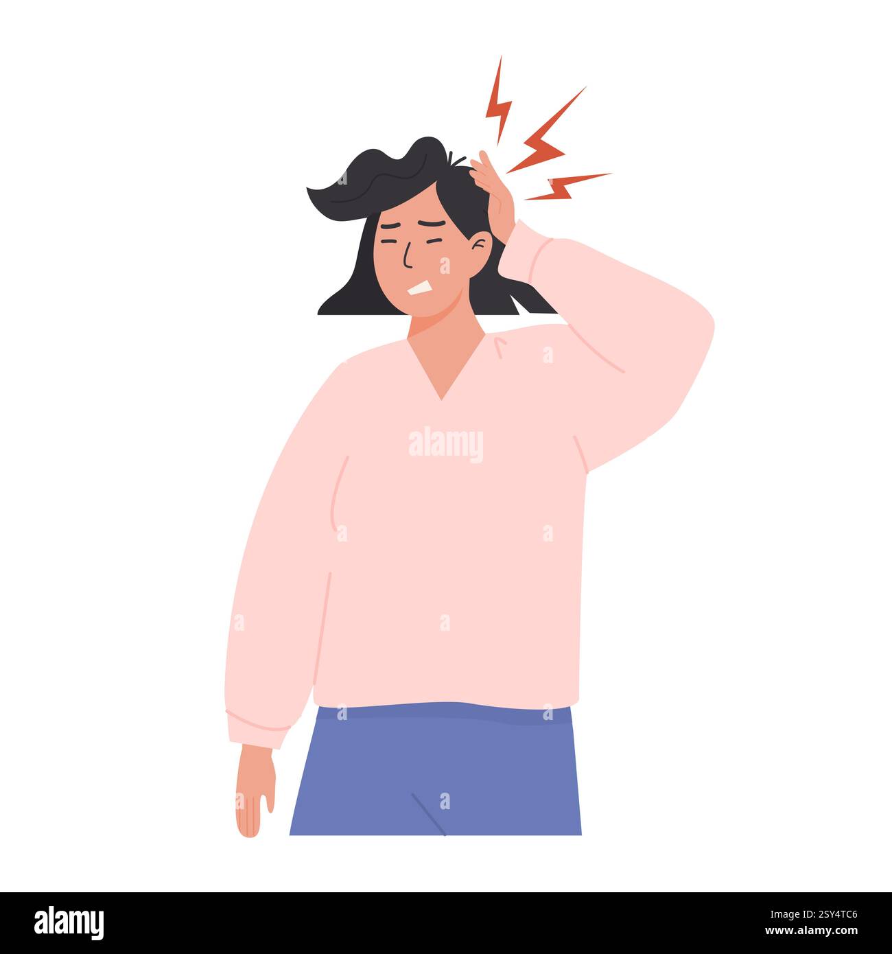 Dizziness migraine Stock Vector Images - Alamy