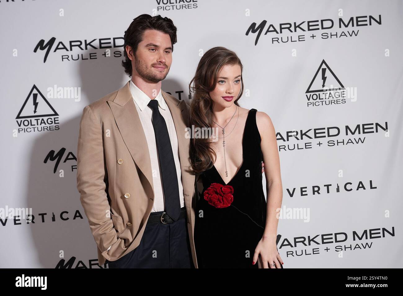 Los Angeles, USA. 26th Feb, 2025. Chase Stokes, Sydney Taylor at the ...