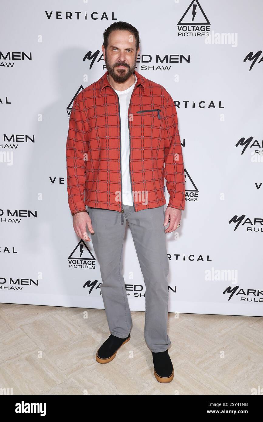 Los Angeles, USA. 26th Feb, 2025. David Kallaway at the Marked Men ...