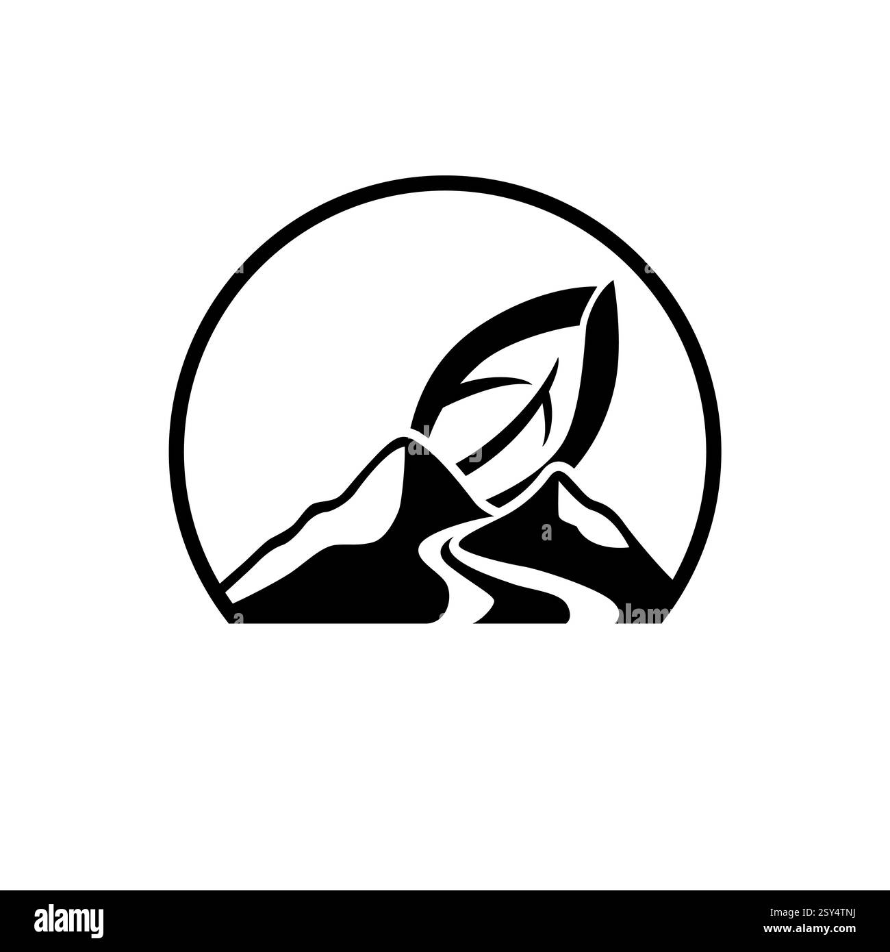 Vector Art Isolated On A Continuous One Line Drawing Of Ecology