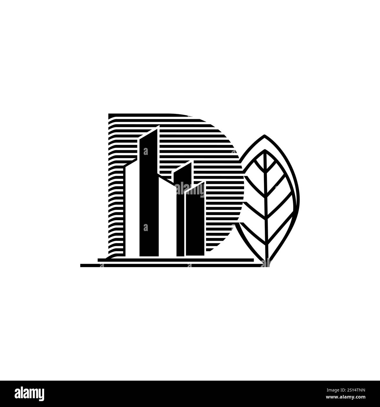 Vector art isolated on a continuous one-line drawing of ecology ...