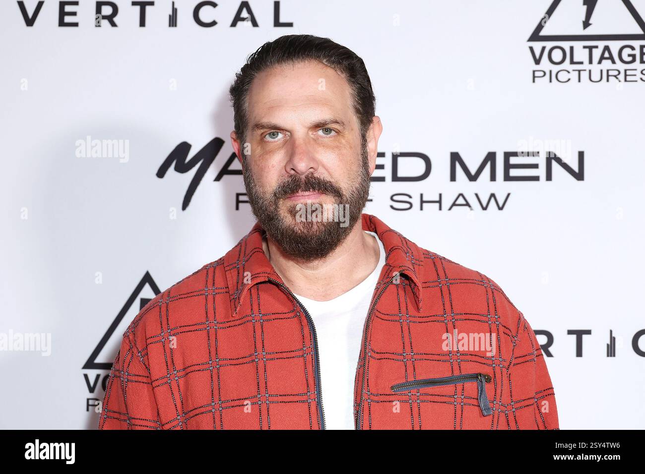 Los Angeles, USA. 26th Feb, 2025. David Kallaway at the Marked Men ...