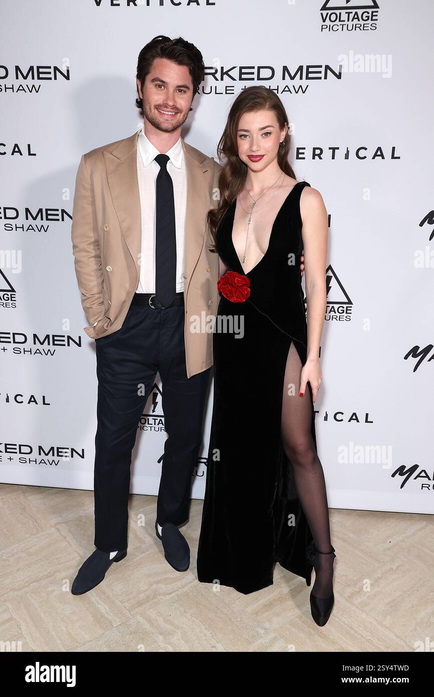 Los Angeles, USA. 26th Feb, 2025. Chase Stokes, Sydney Taylor at the ...