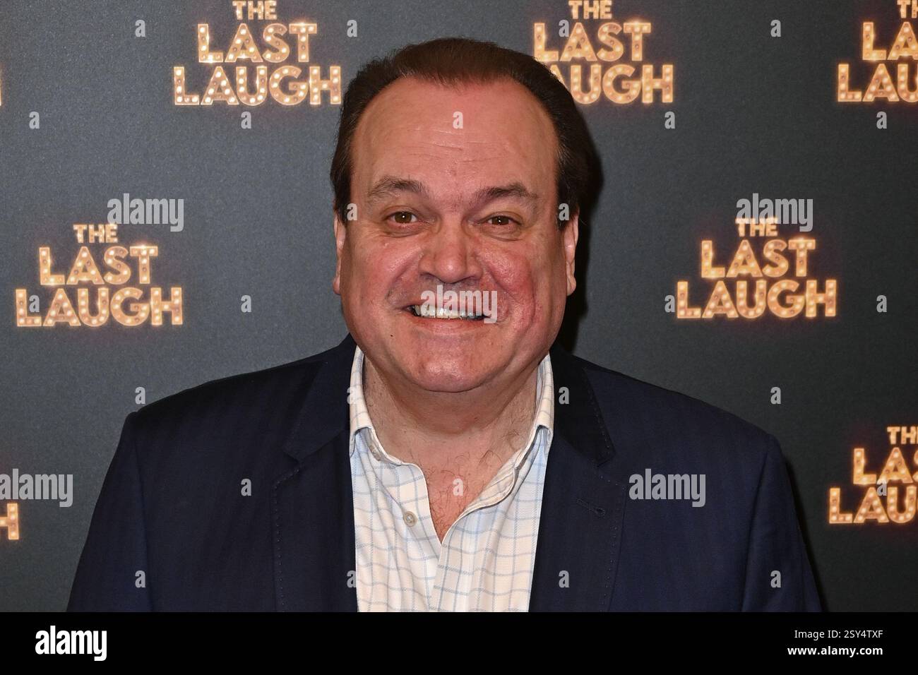 Shaun Williamson arrives at “The Last Laugh” Press Night at the Noel ...