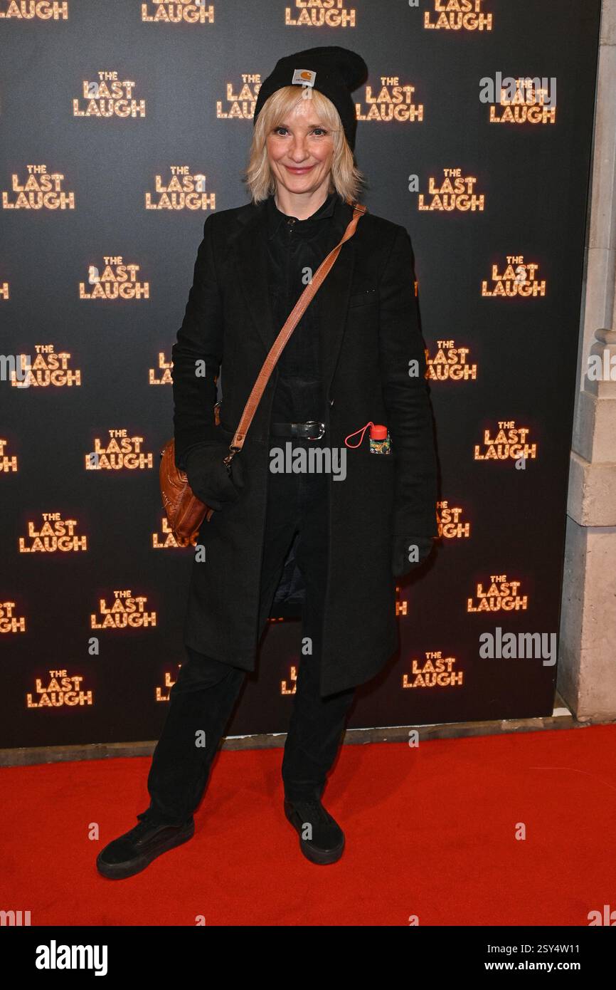 Jane Horrocks arrives at “The Last Laugh” Press Night at the Noel ...