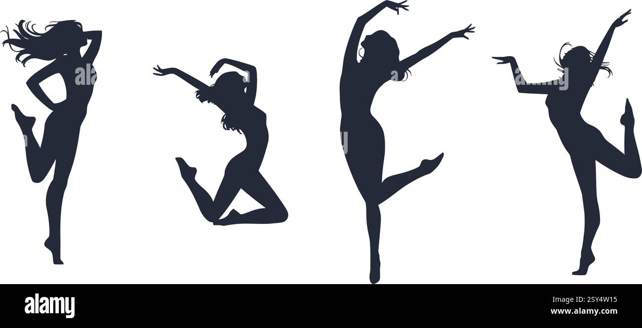 Ballet moves Stock Vector Images - Alamy