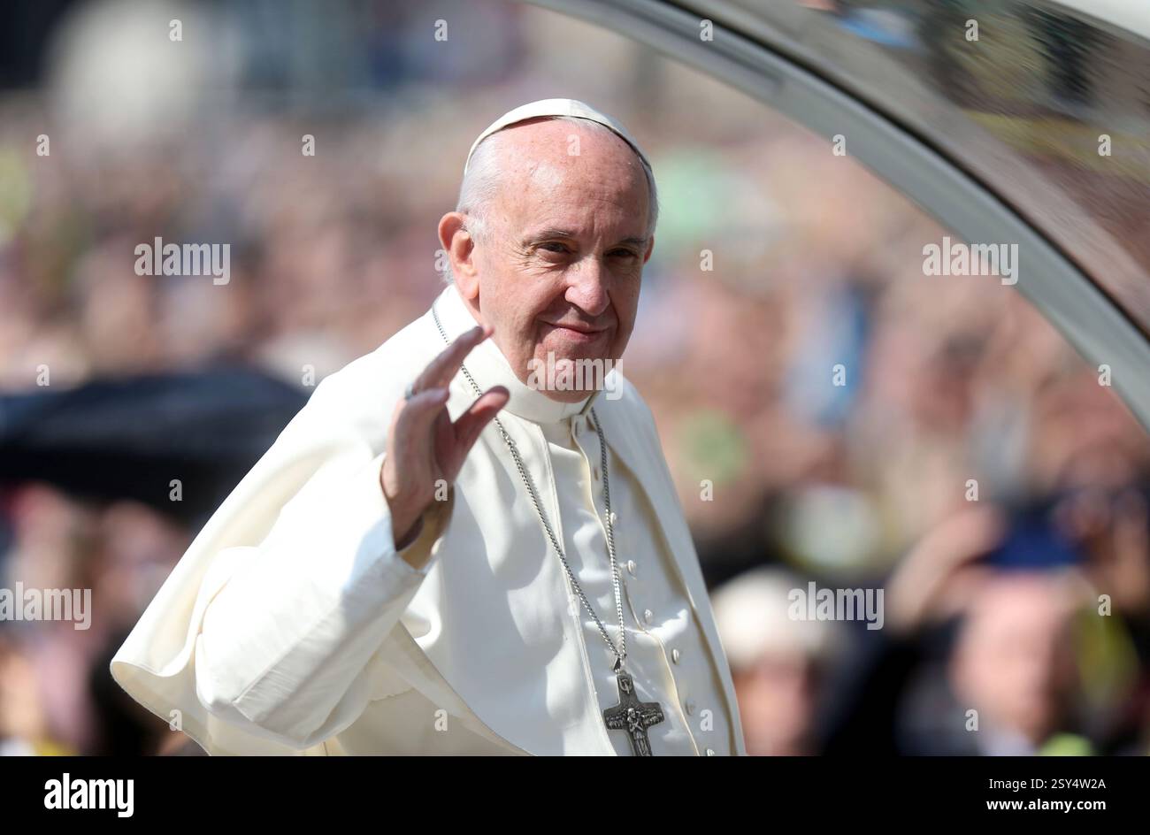 Foto LaPresse - Stefano Porta25/03/2017 Milano ( Ita ) Cronaca Papa ...