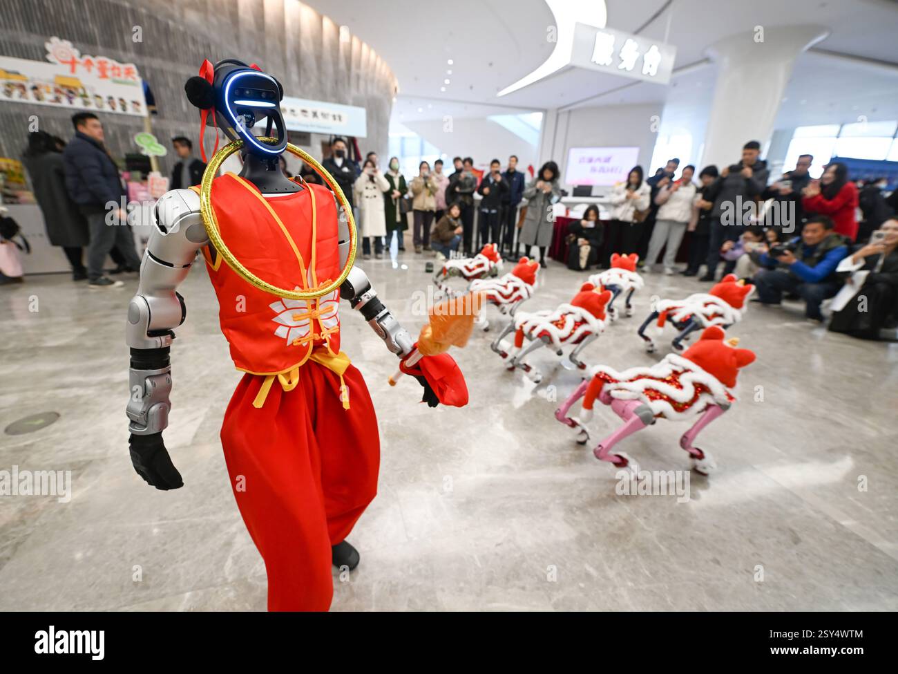 Animated dog character robot dance hi-res stock photography and images ...