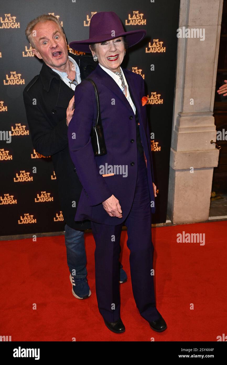 Bobby Davro and Lorraine Chase arrives at “The Last Laugh” Press Night ...