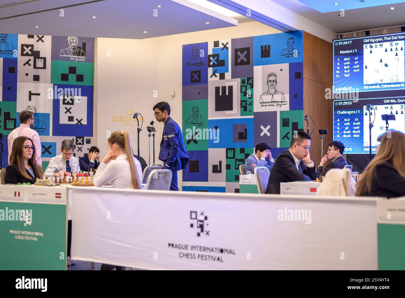 Prague International Chess Festival 2025 Masters tournament in Prague ...
