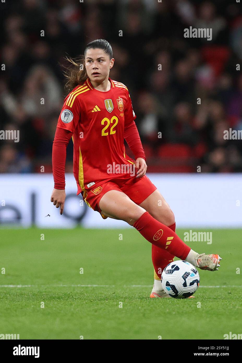 London, UK. 26th Feb, 2025. Maria Mendez of Spain during the ...