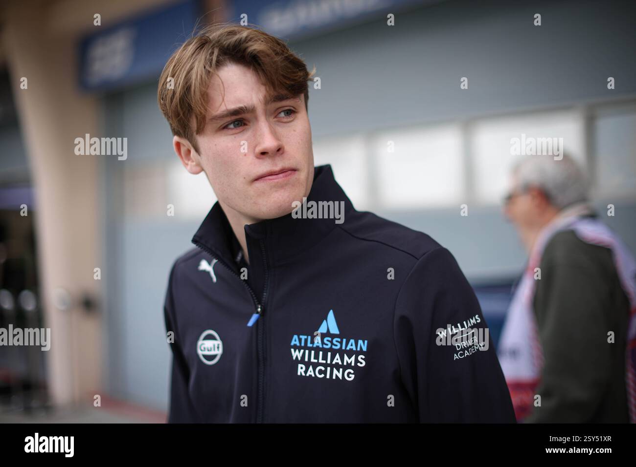 BROWNING Luke (gbr), Williams Racing Academy Driver, portrait during ...