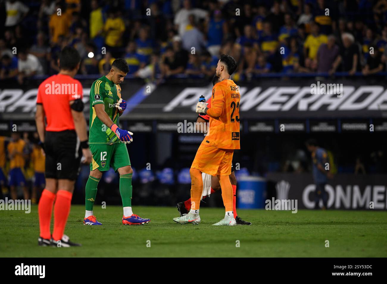Argentina, Buenos Aires 25 February 2025: Leandro Brey of Boca Juniors ...
