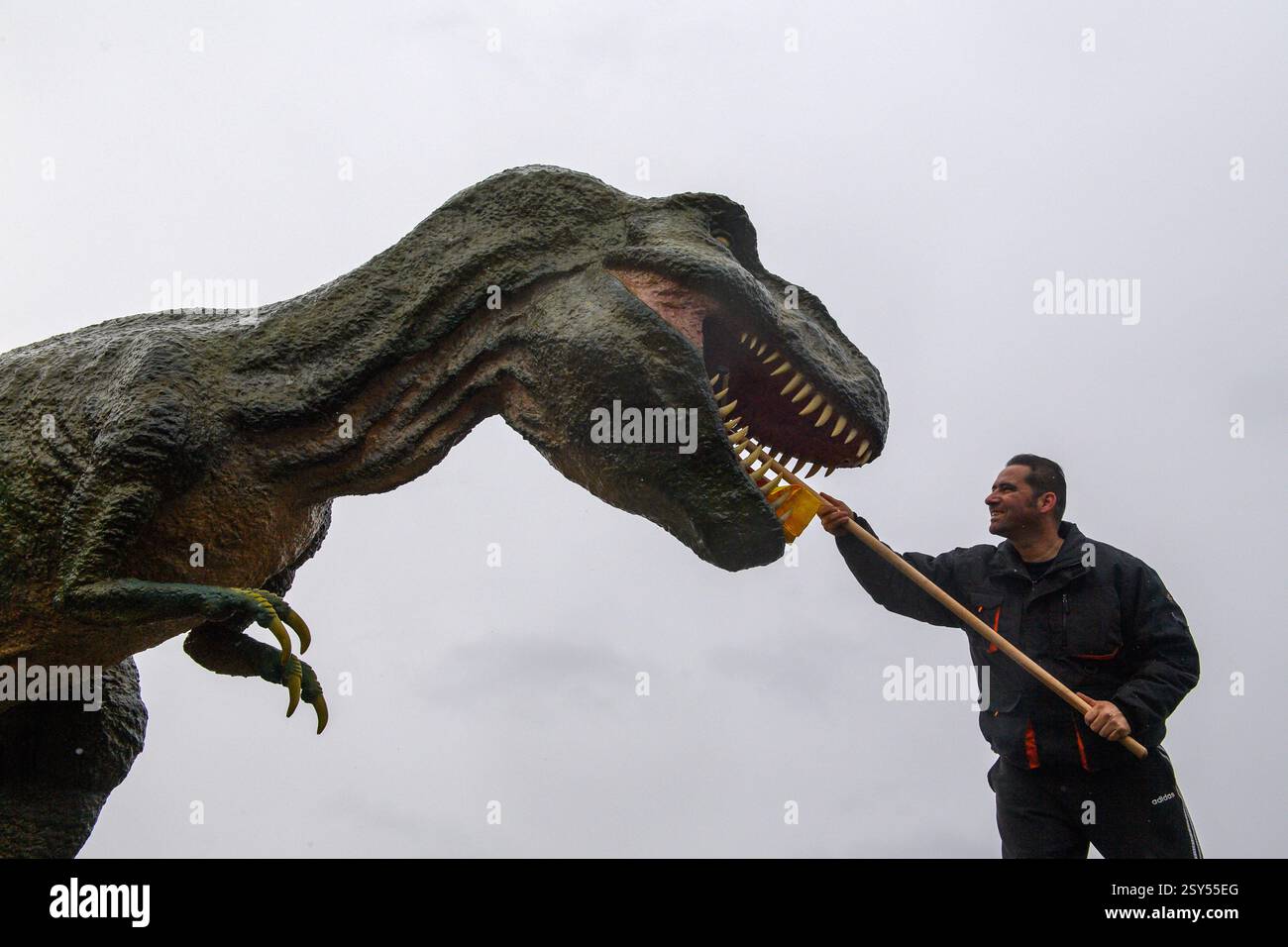 27 February 2025, Saxony-Anhalt, Magdeburg: Guliano Reinhard from the ...