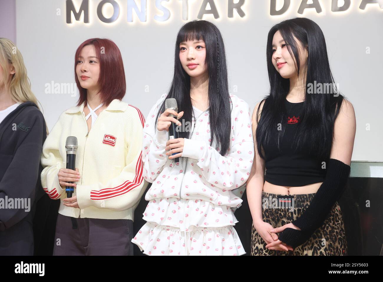 TAIPEI, CHINA - FEBRUARY 27, 2025 - Taiwanese girl band group GENBLUE ...