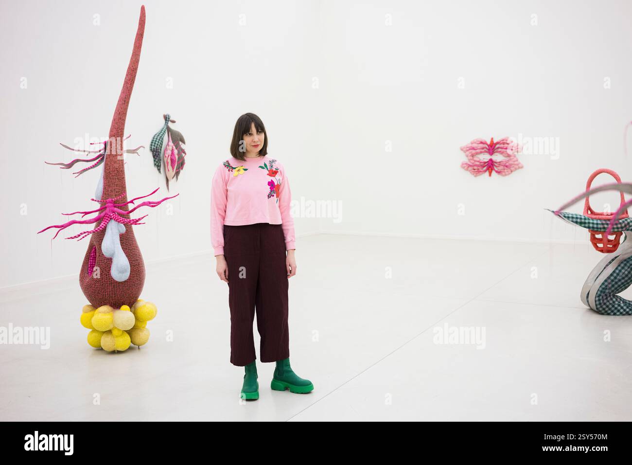 Liberec, Czech Republic. 27th Feb, 2025. The first solo exhibition of ...