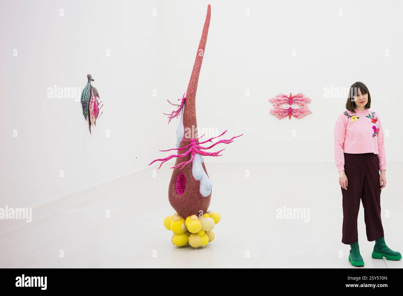 Liberec, Czech Republic. 27th Feb, 2025. The first solo exhibition of ...