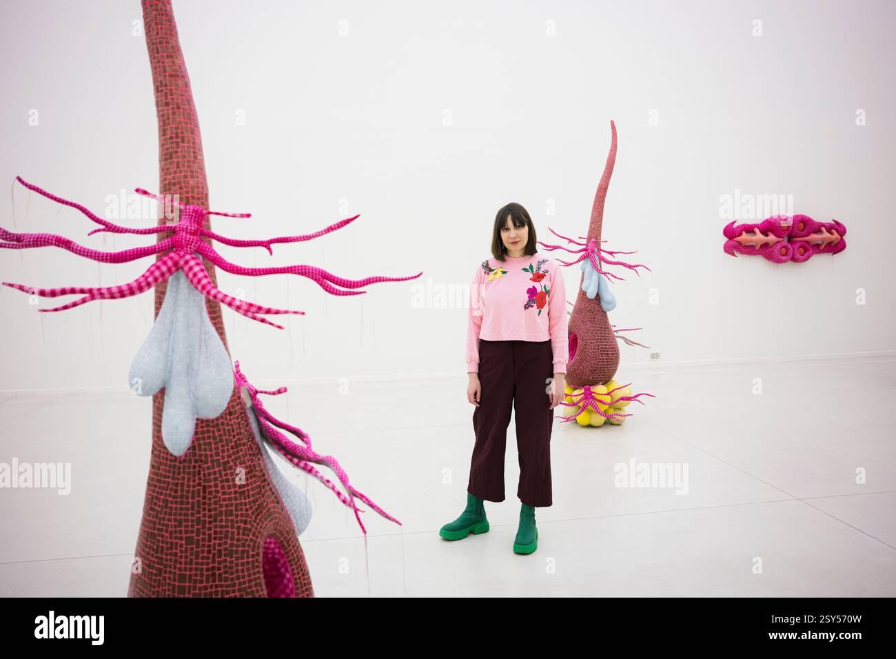 Liberec, Czech Republic. 27th Feb, 2025. The first solo exhibition of ...