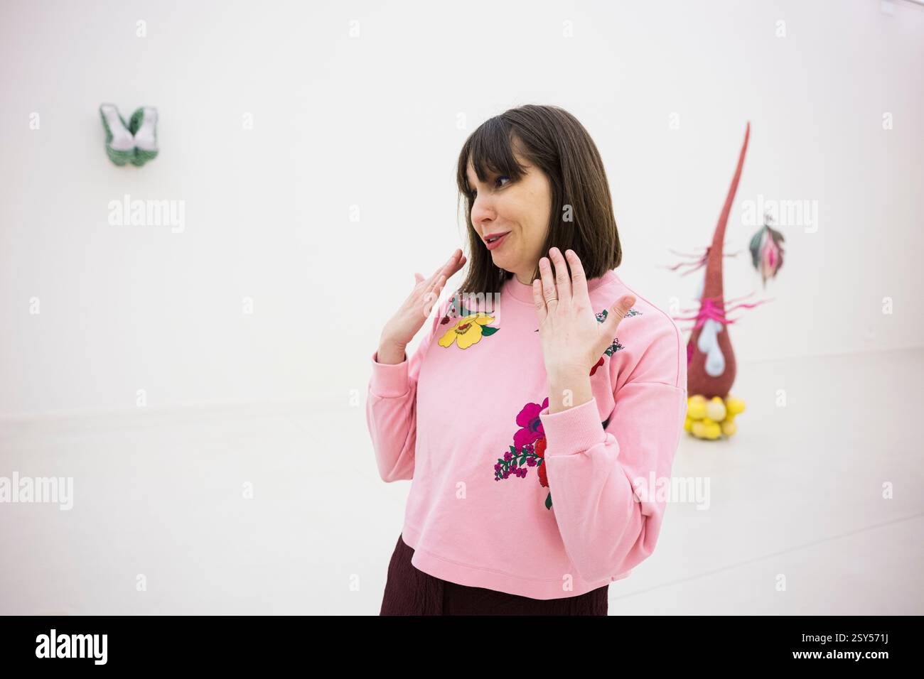 Liberec, Czech Republic. 27th Feb, 2025. The first solo exhibition of ...