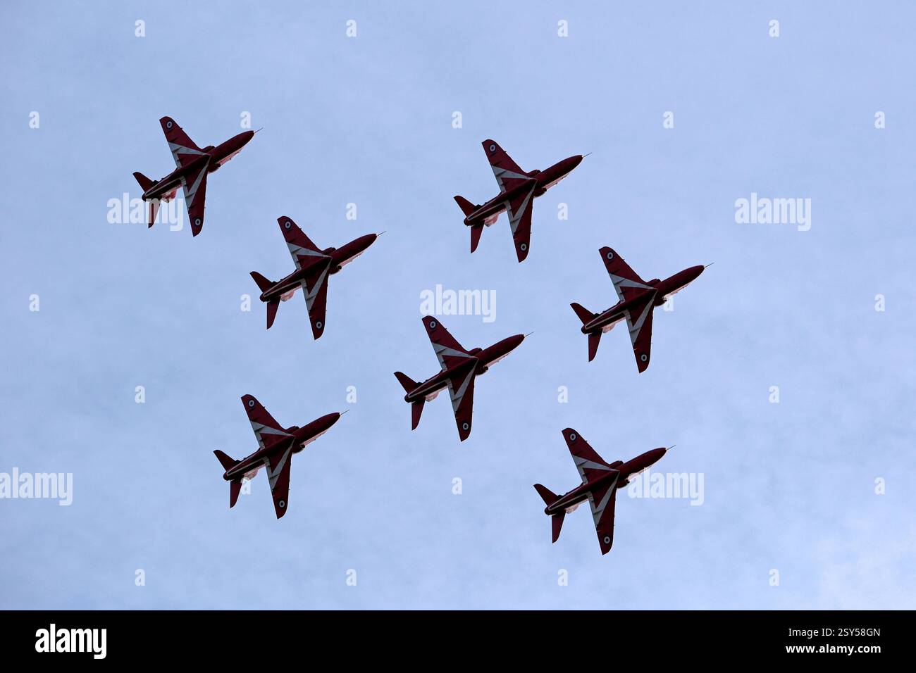 Red Arrows Training at RAF Lossiemouth on Thursday 27 February 2025 ...