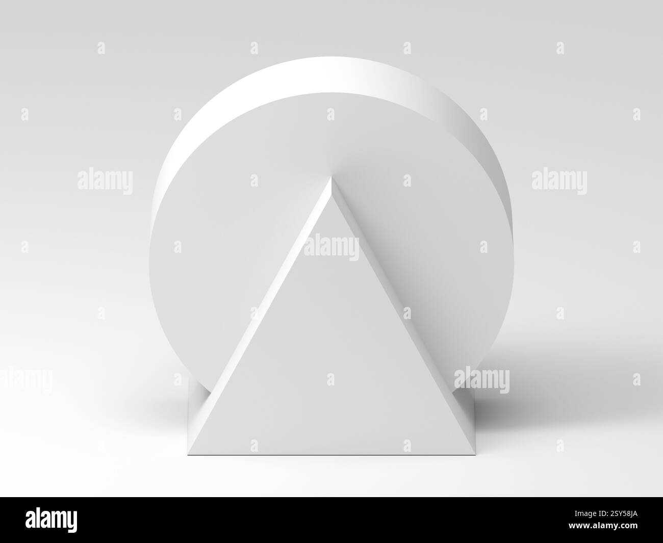 Modern representation of abstract geometric shapes showcasing ...