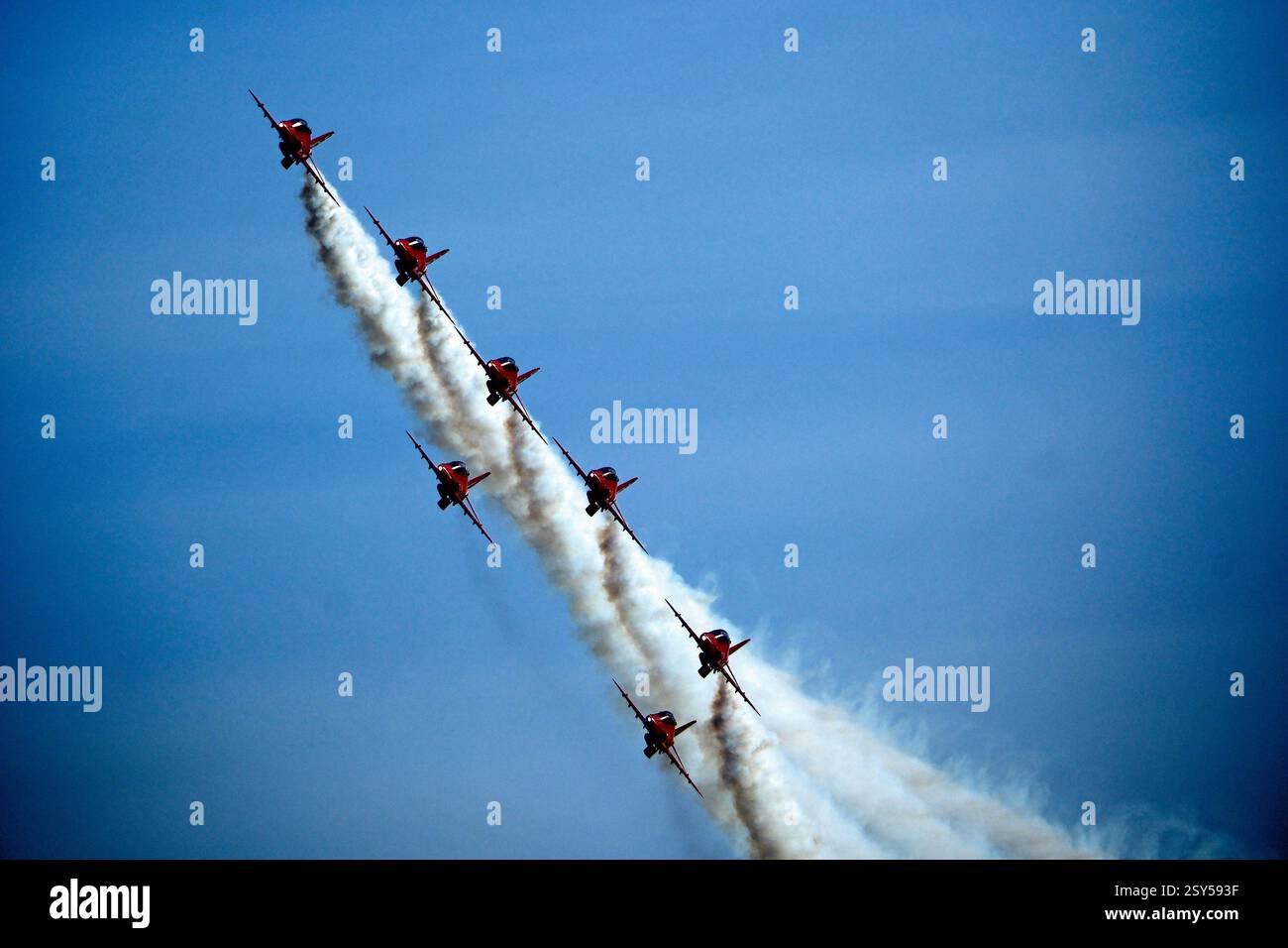 Red Arrows Training at RAF Lossiemouth on Thursday 27 February 2025 ...