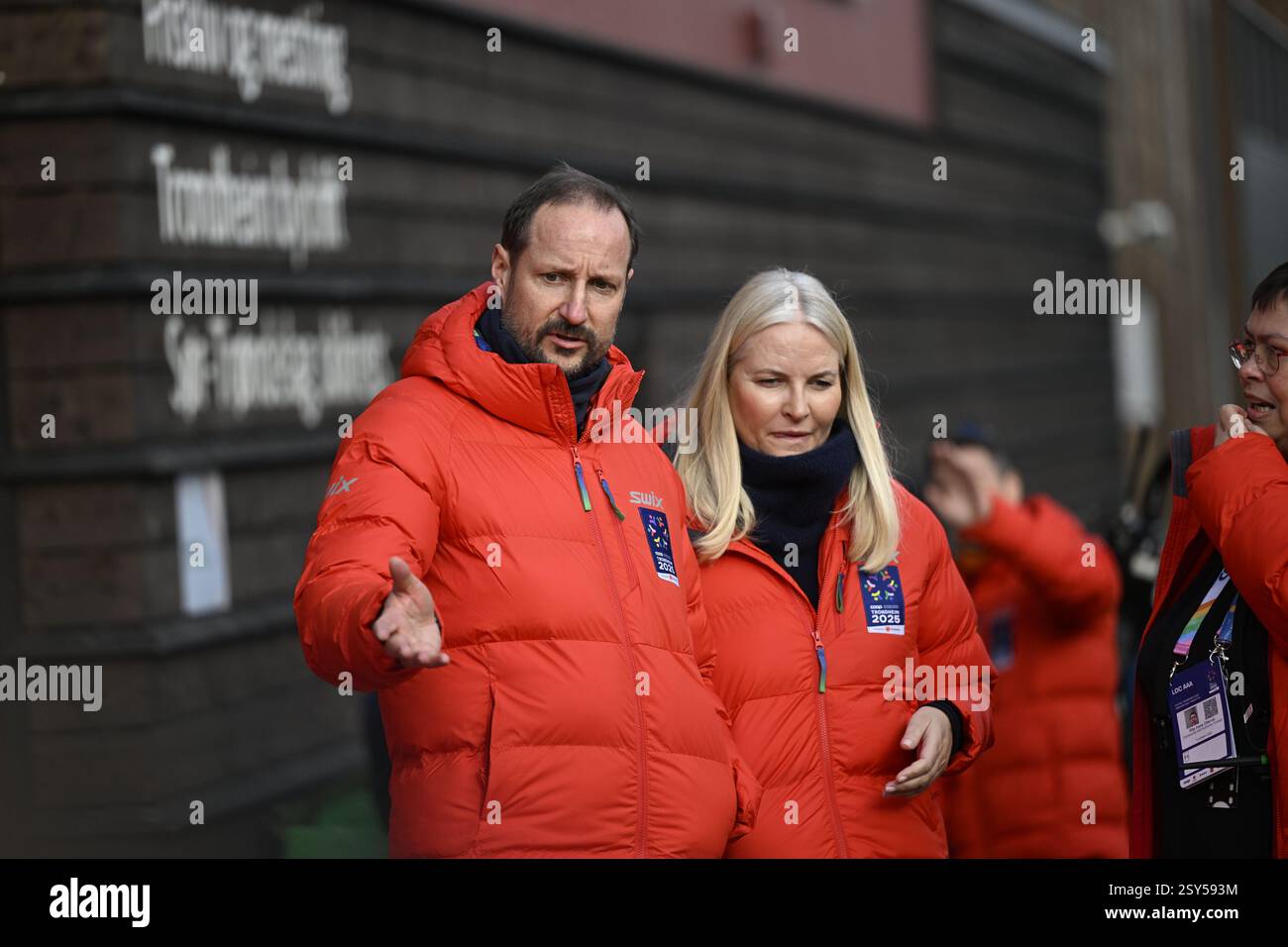 Trondheim, Norway. 27th Feb, 2025. Crown Prince Haakon and Crown ...
