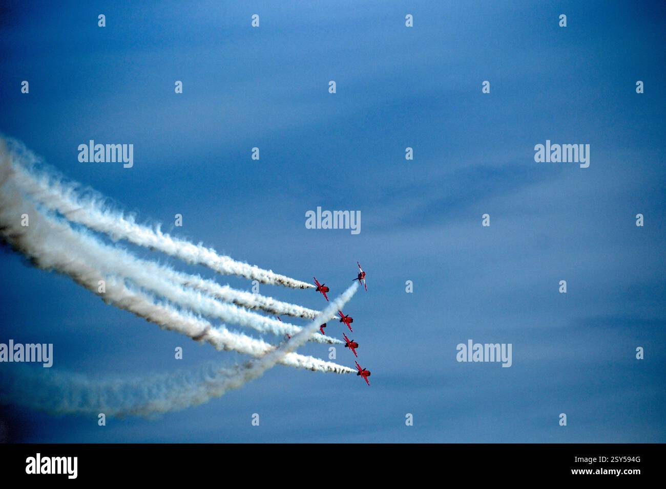 Red Arrows Training at RAF Lossiemouth on Thursday 27 February 2025 ...