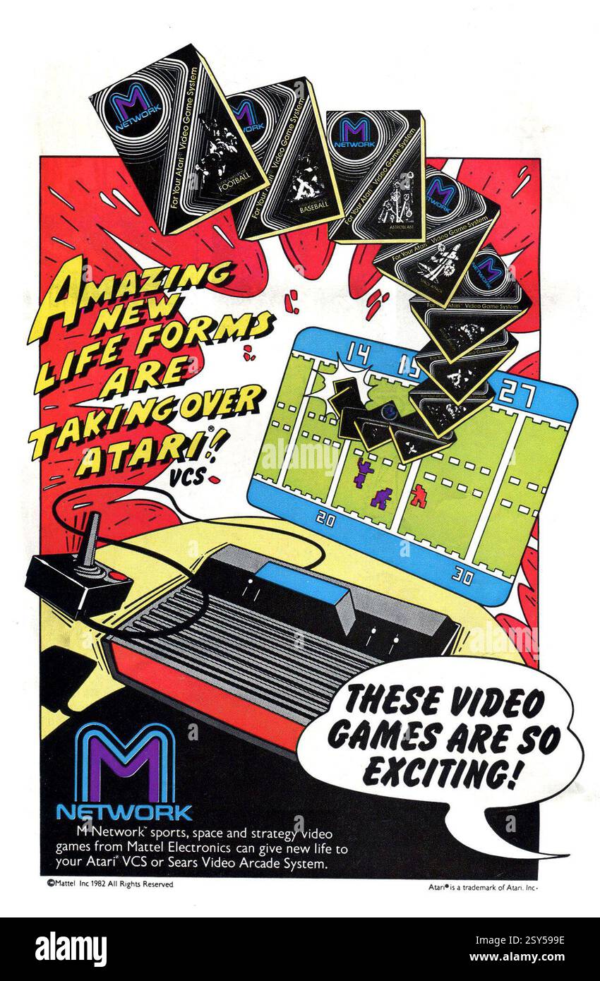 Atari arcade hi-res stock photography and images - Alamy