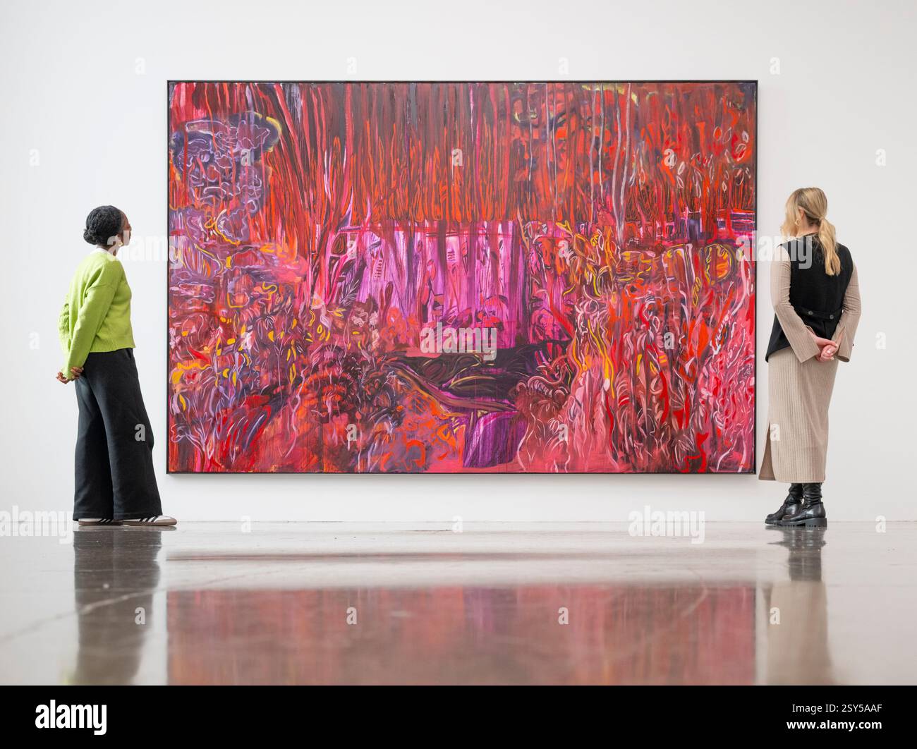 White Cube Mason's Yard, London, UK. 27th Feb, 2025. Solo exhibition of ...