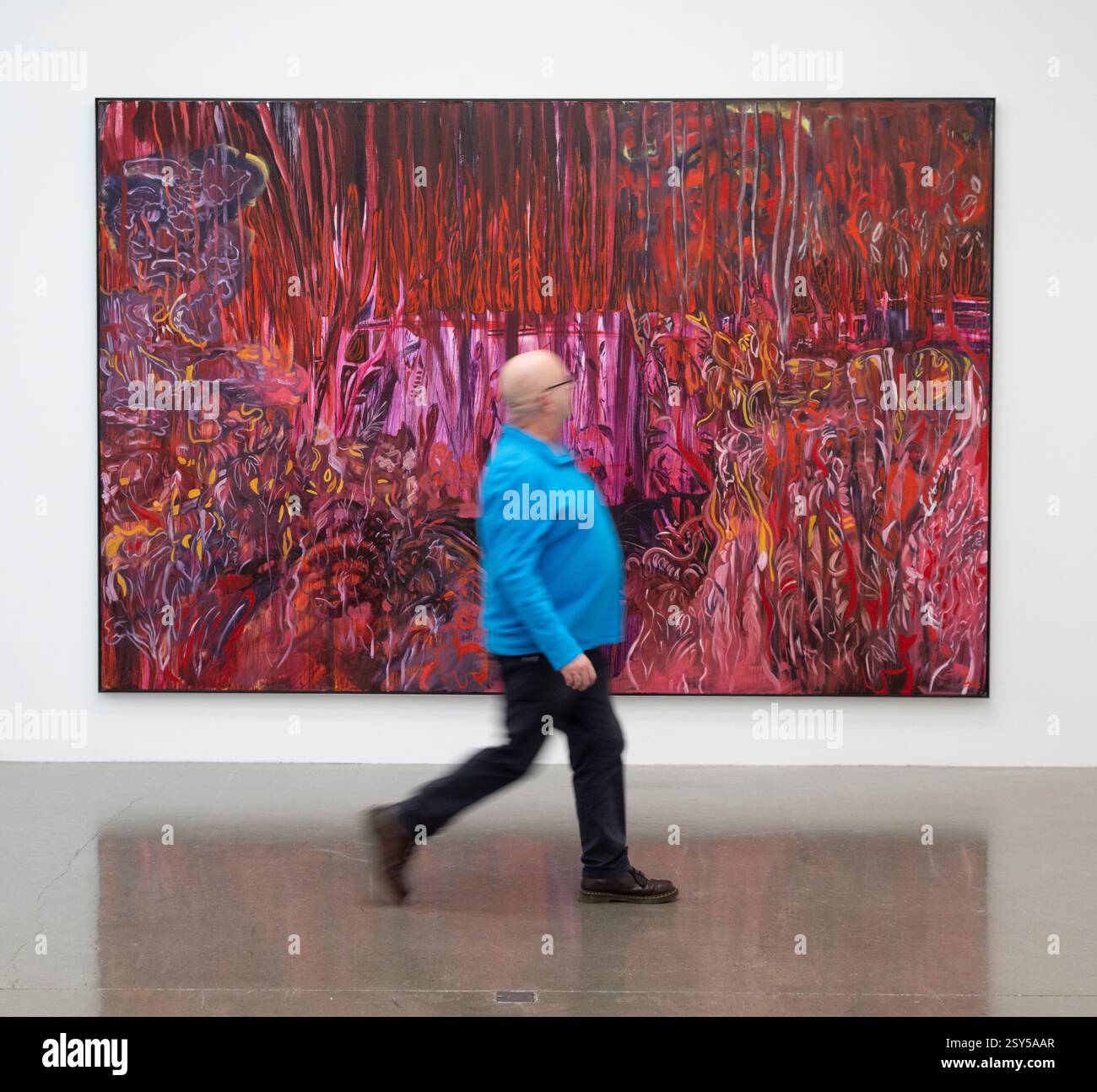 White Cube Mason’s Yard, London, UK. 27th Feb, 2025. Solo exhibition of ...