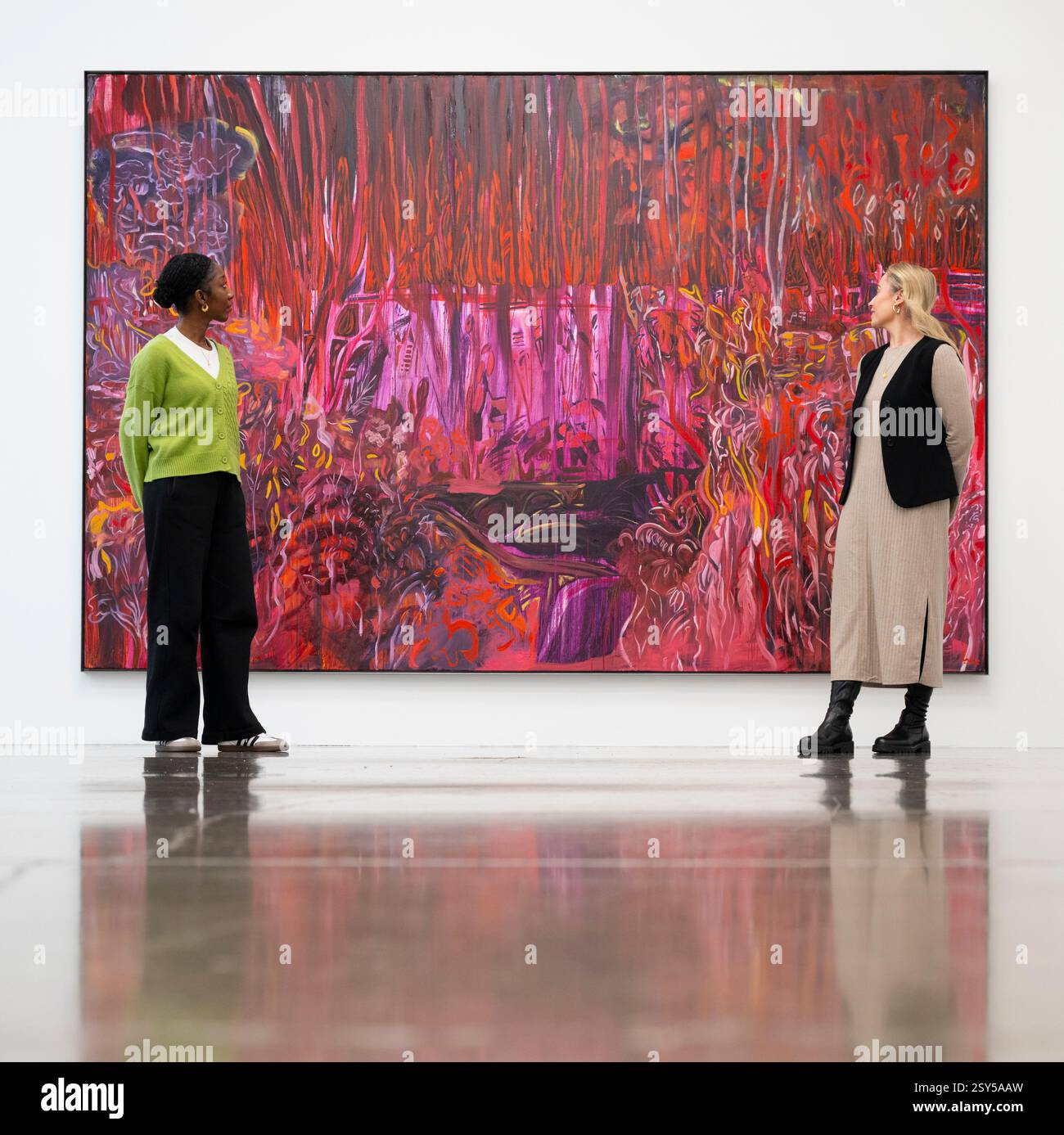 White Cube Mason’s Yard, London, UK. 27th Feb, 2025. Solo exhibition of ...