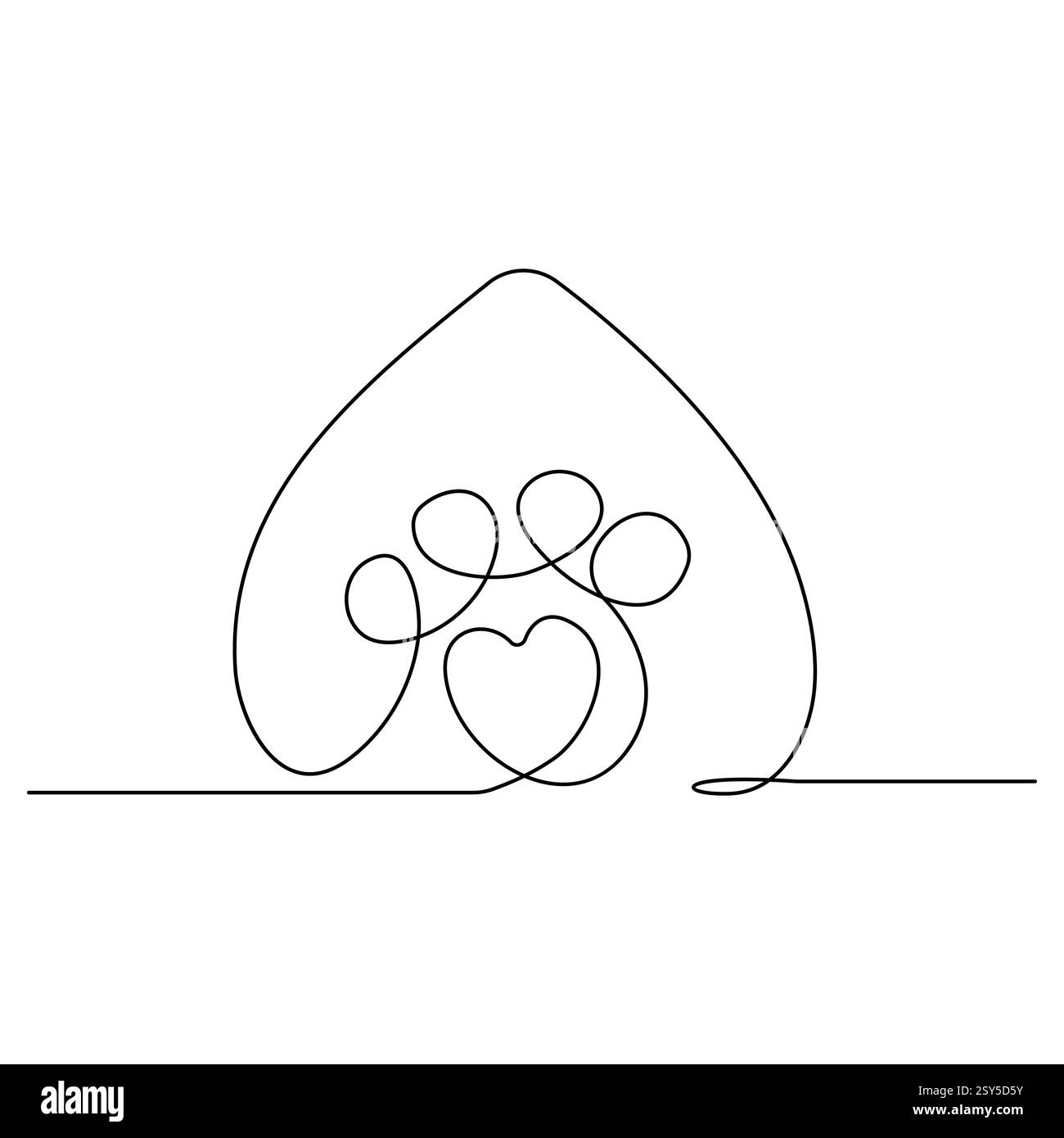 Animal artwork line Black and White Stock Photos & Images - Alamy