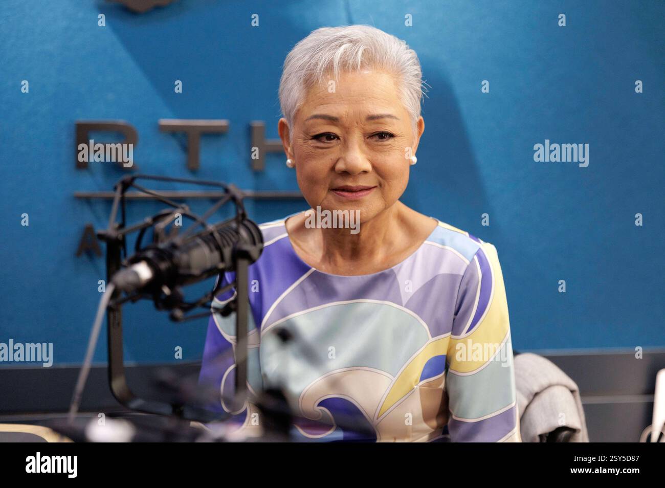 Frances Yip bei einem exklusiven Photoshooting bei Radio Television Hong Kong. Hongkong, 23.07. ...