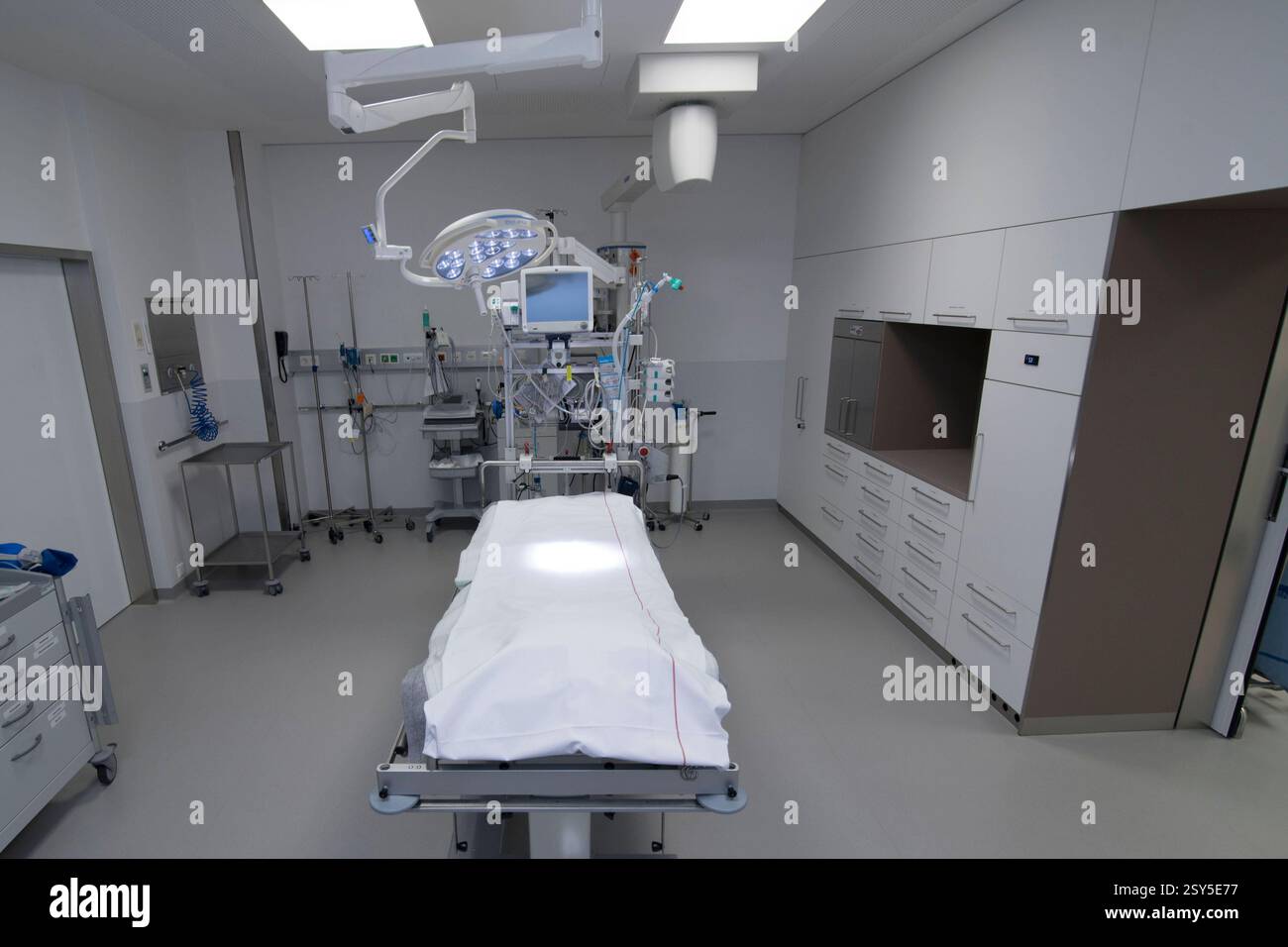 operating room or OR for medical treatment of patients in a hospital ...