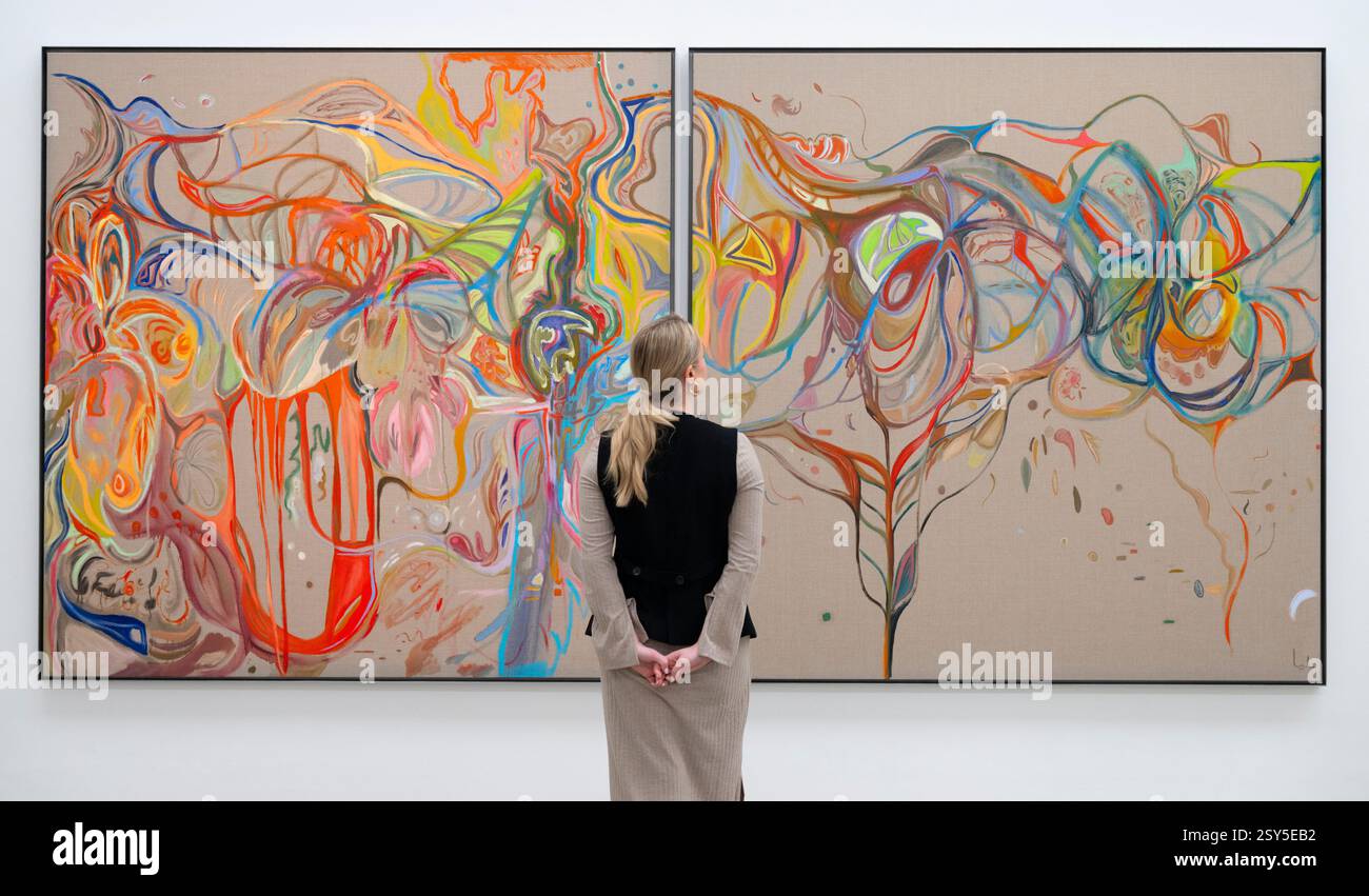 White Cube Mason's Yard, London, UK. 27th Feb, 2025. Solo exhibition of ...