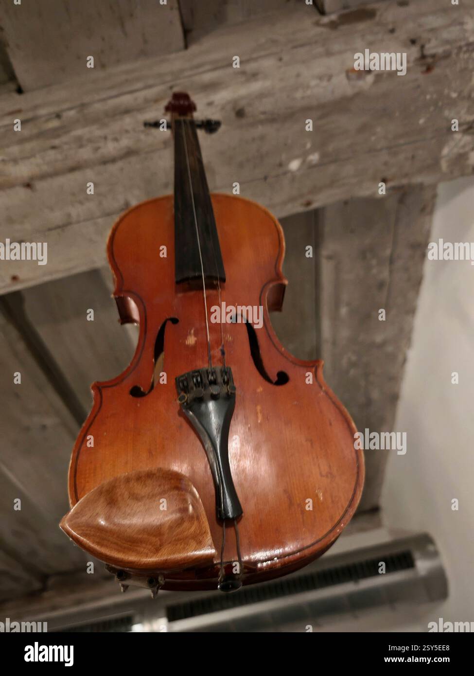 a violin, a wooden string instrument played with a bow violin, a wooden ...