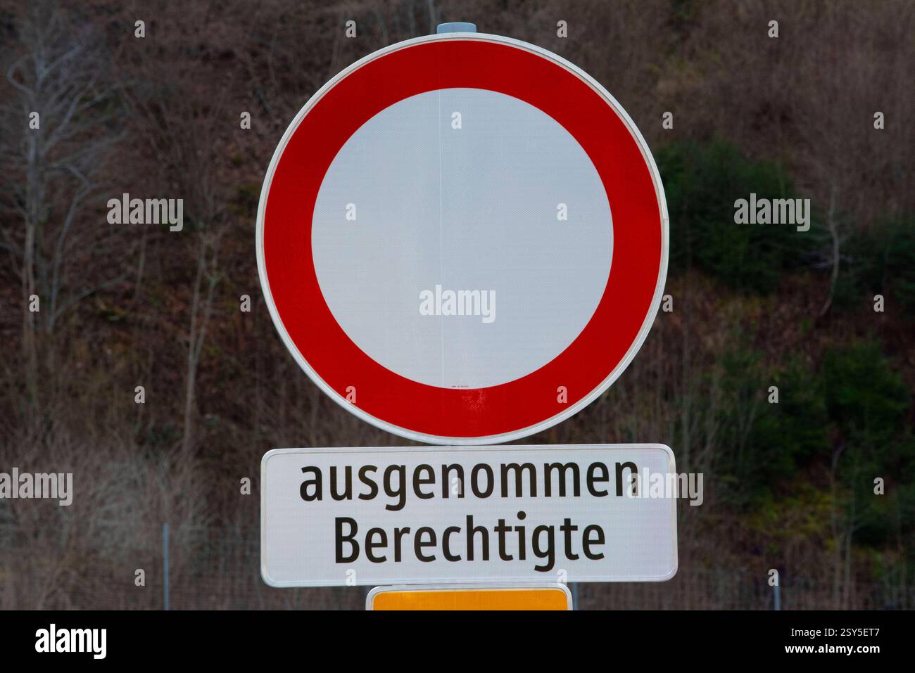 ban on driving road sing, red circle with white filling ban on driving ...