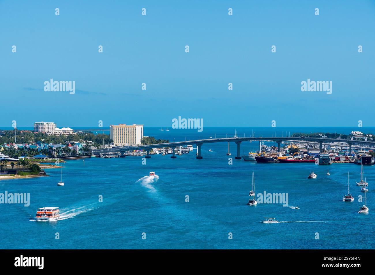 Views of Nassau Port in the Bahamas Nassau is the capital of the ...