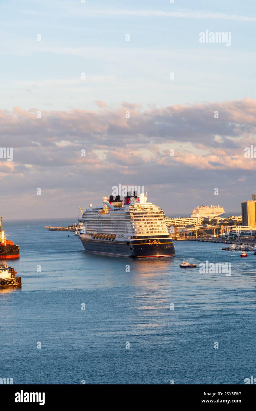 Sunset sail .Port Canaveral Cruise Terminal Orlando Florida. Disney ...