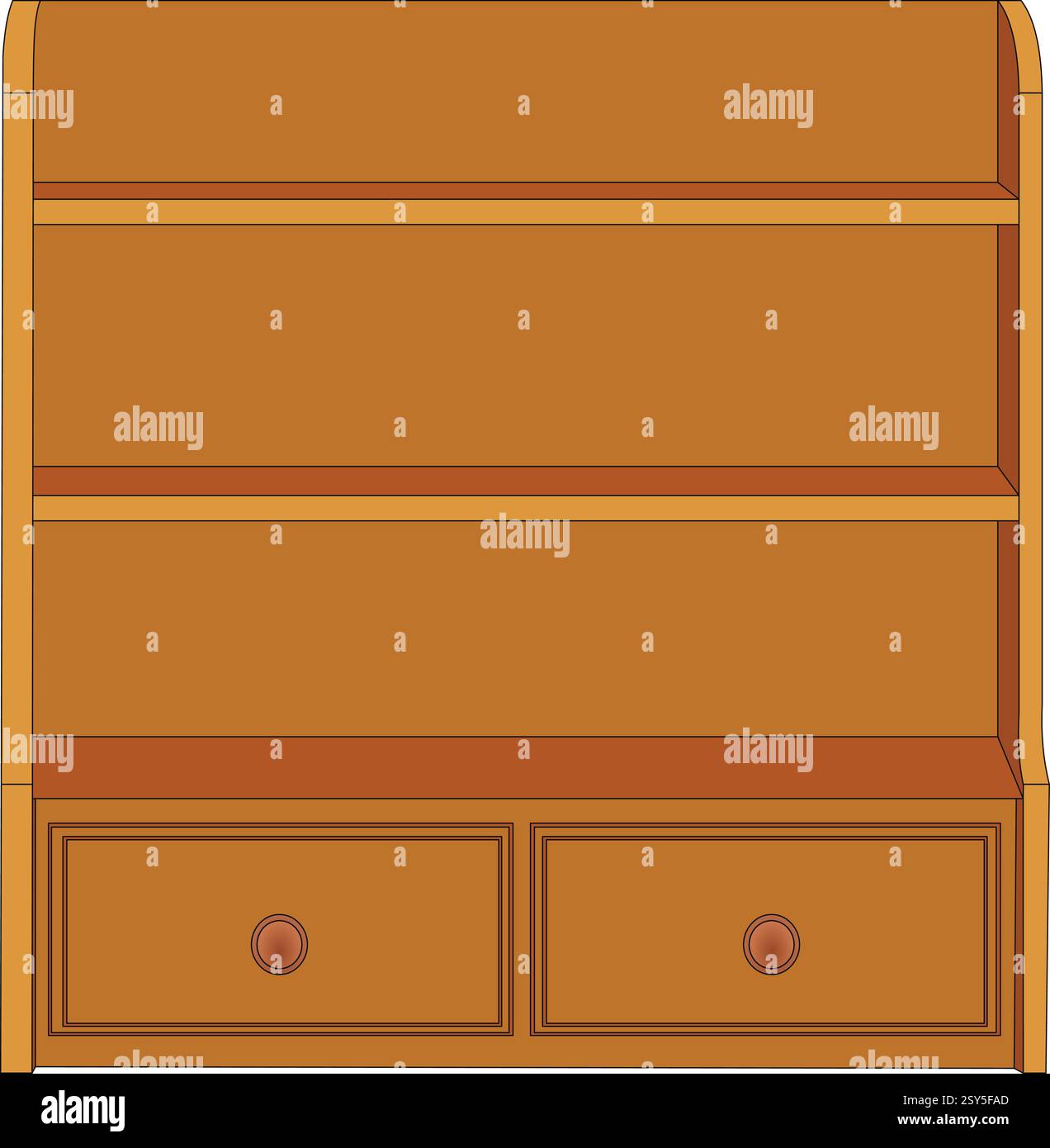 Empty cupboard bedroom Stock Vector Images - Alamy