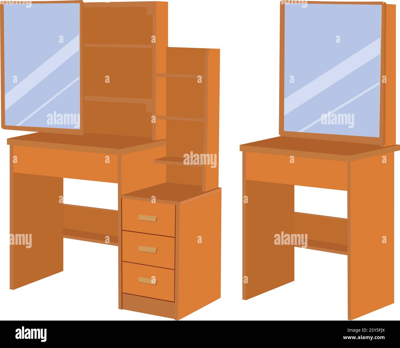 Simple bedroom bed closet Stock Vector Images - Alamy