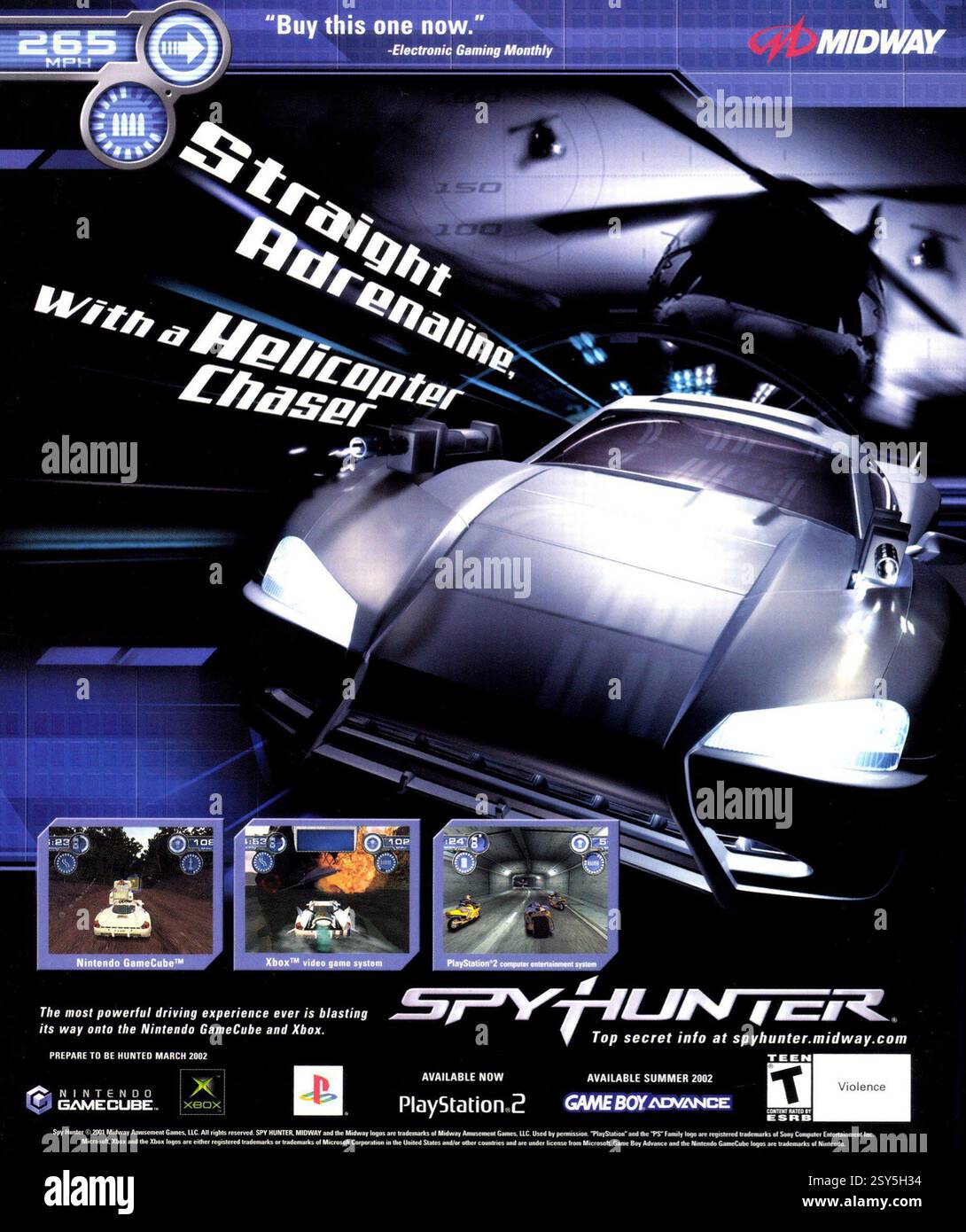 Spy hunter video game hi-res stock photography and images - Alamy