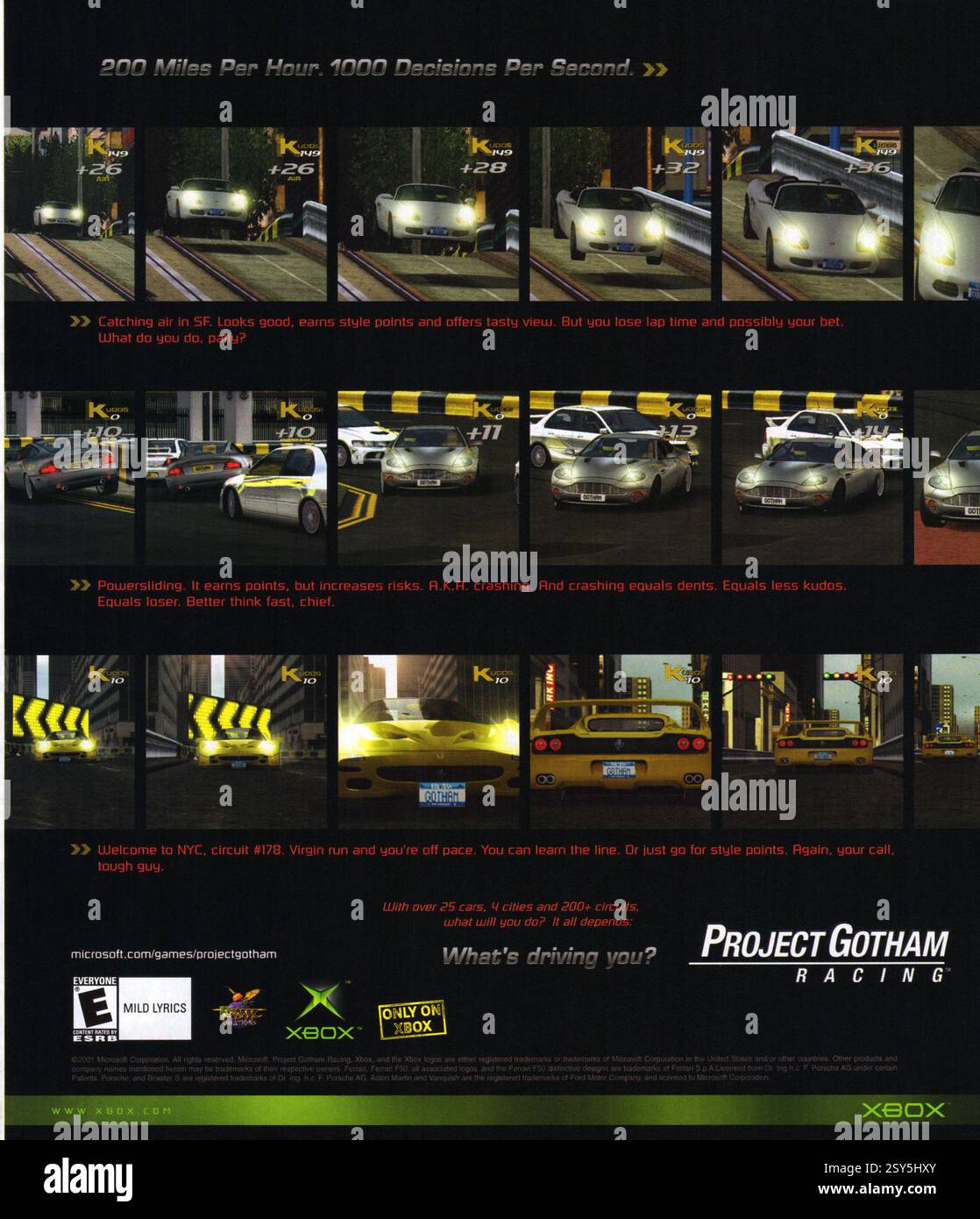 Project gotham racing hi-res stock photography and images - Alamy