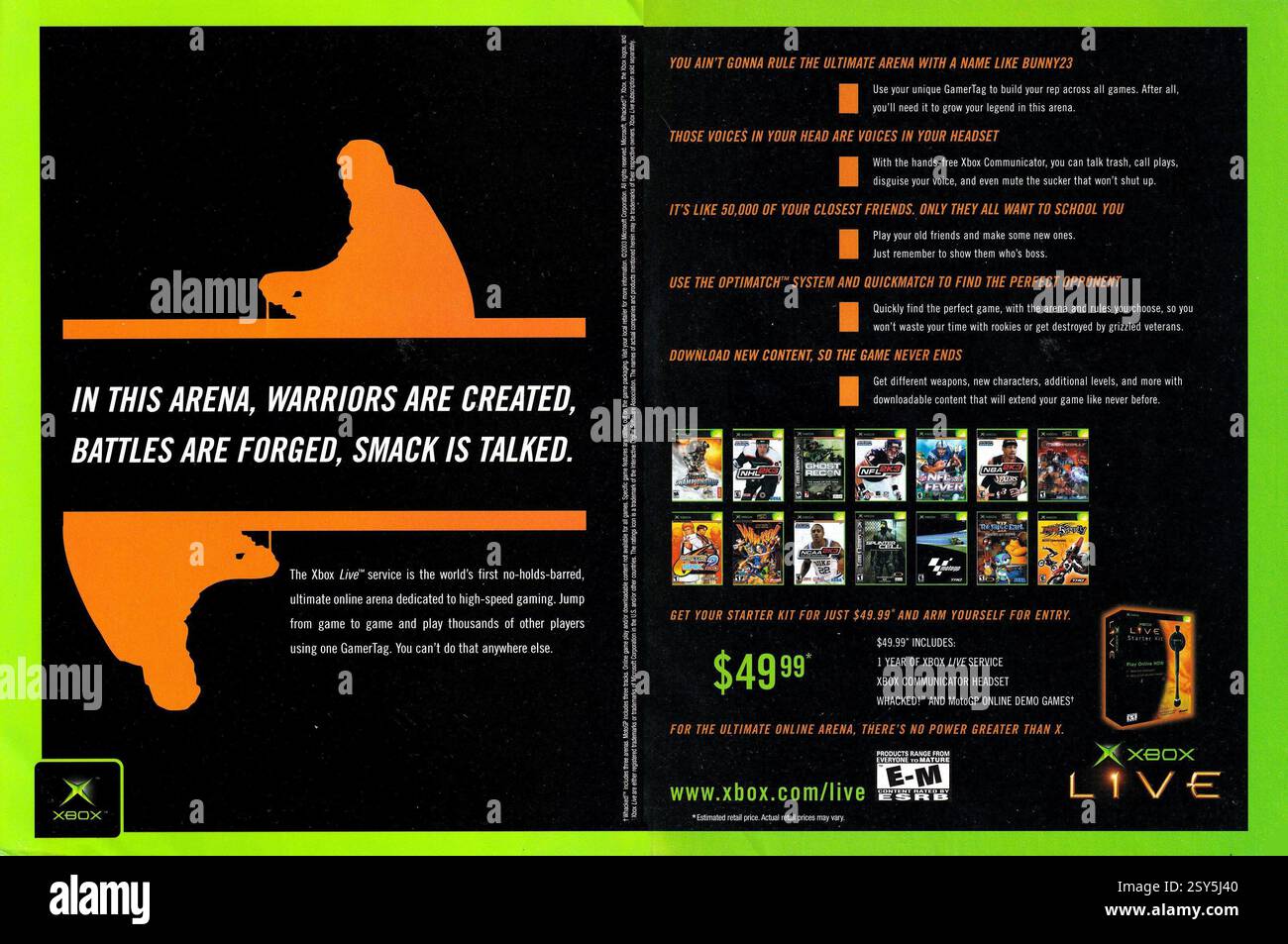 Xbox ad hi-res stock photography and images - Alamy