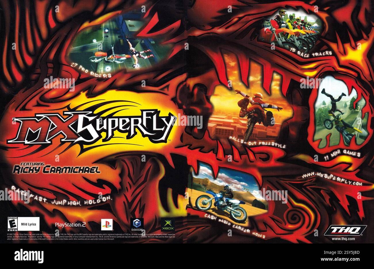Ad for MX 2002 featuring Ricky Carmichael is a video game developed by ...