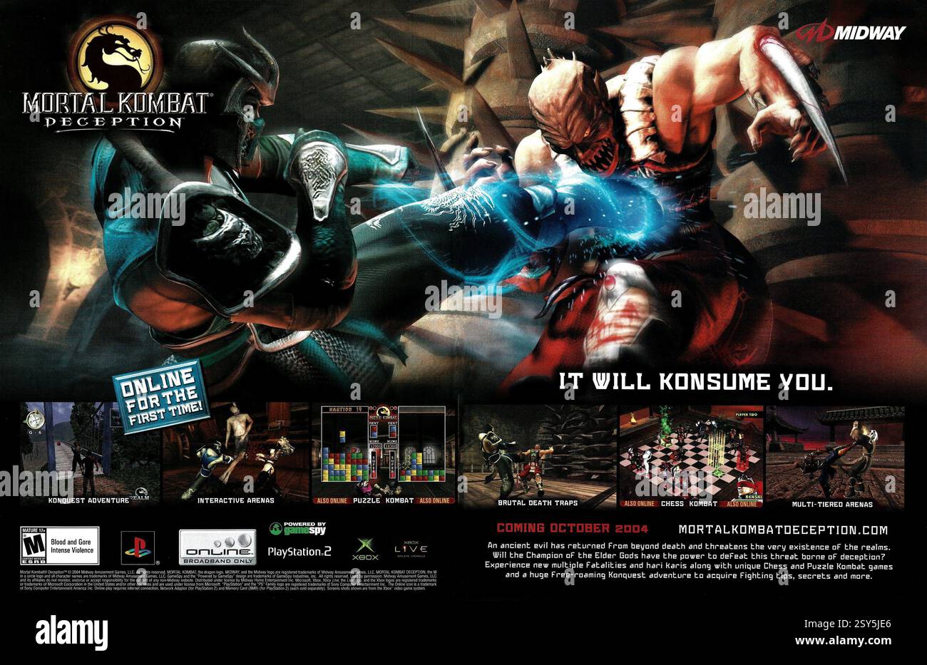 Mortal kombat video games hi-res stock photography and images - Alamy