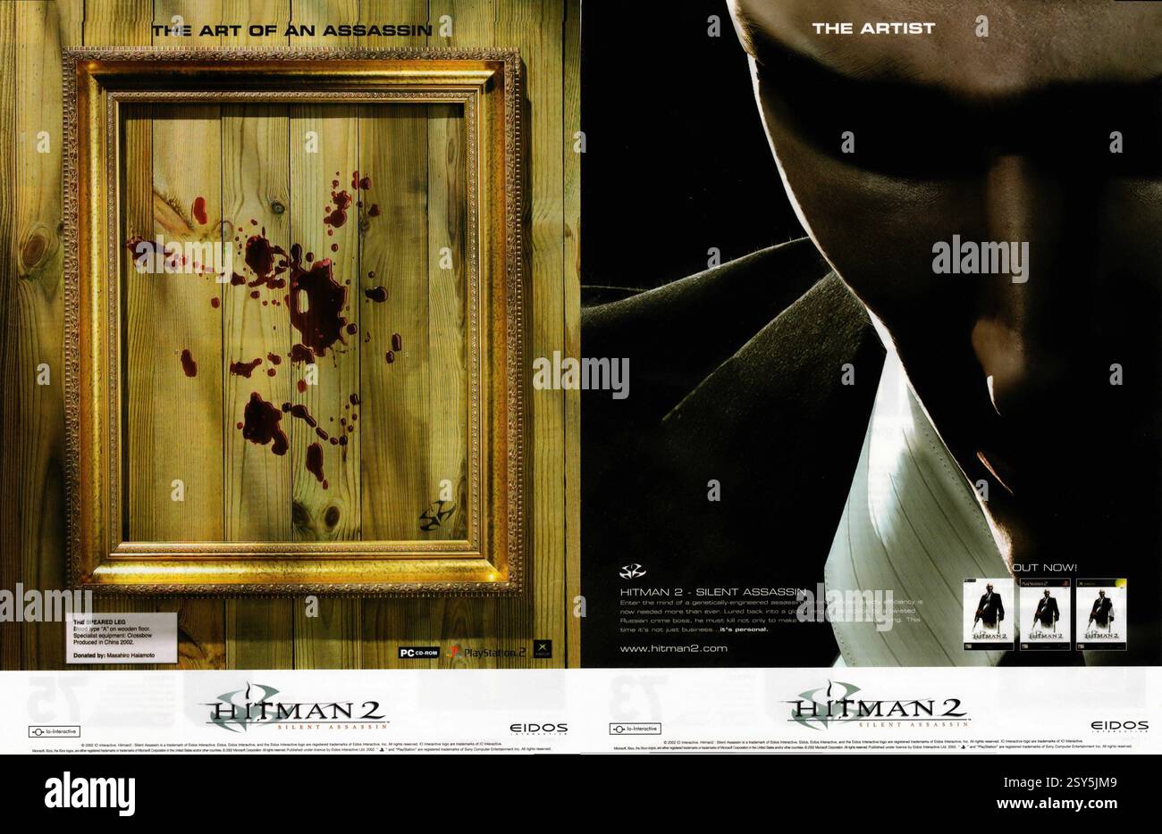 2002 Hitman 2: Silent Assassin game by IO Interactive and published by ...