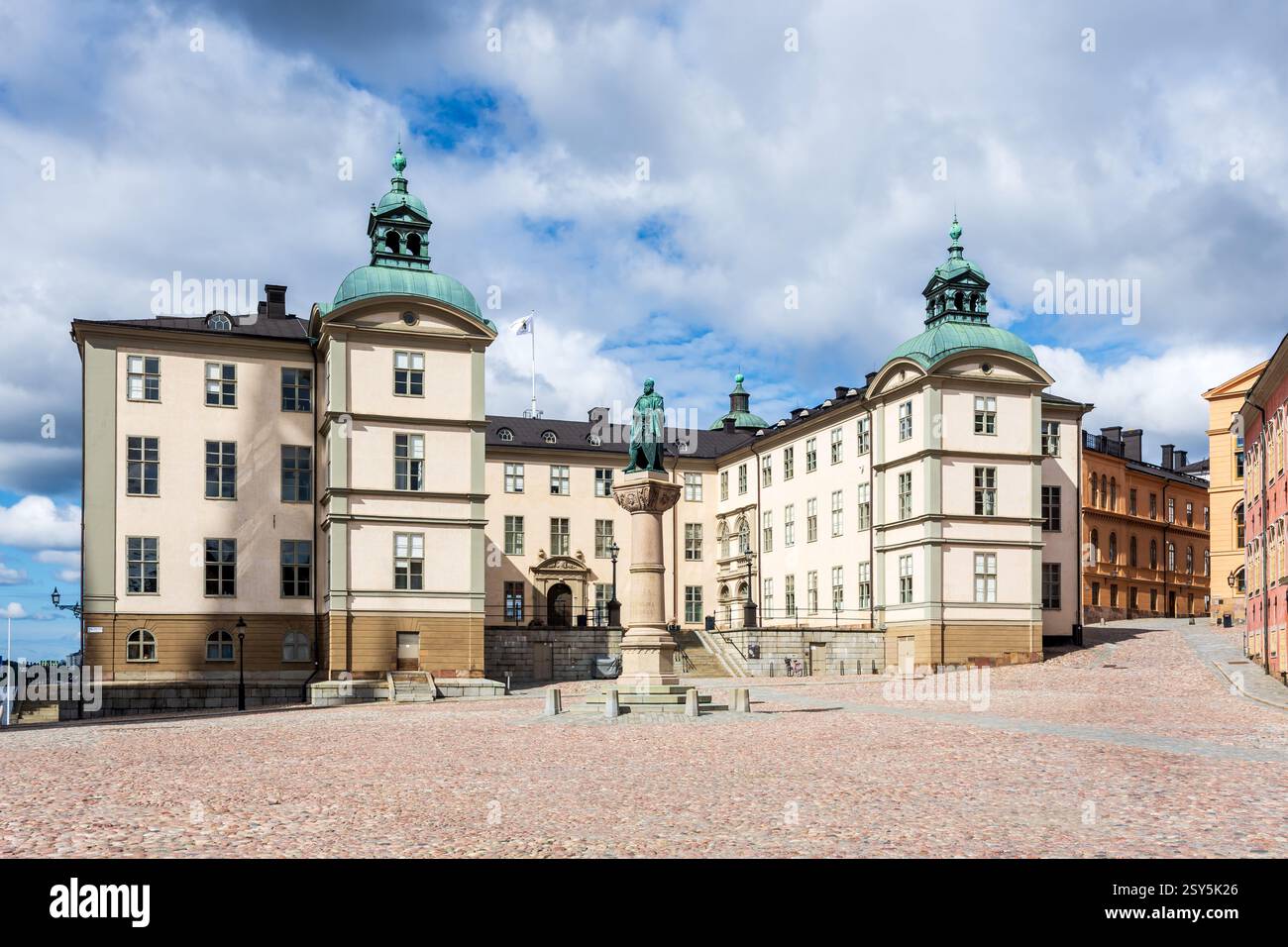 The Wrangel Palace on the Riddarholmen islet in Stockholm, Sweden, home to the Svea Court of ...