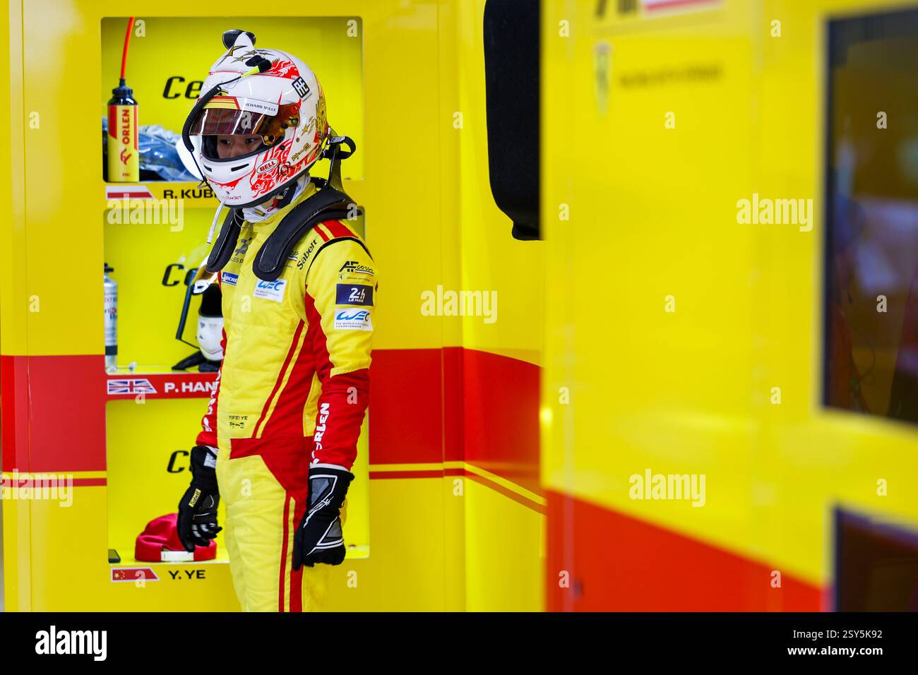 YE Yifei (chn), AF Corse, Ferrari 499P #83, Hypercar, portrait during ...